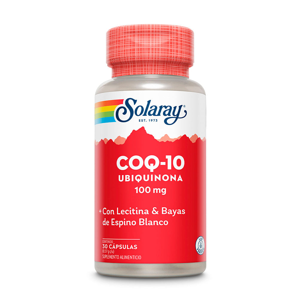 Solaray CoQ10 100mg 30 cap – Solaray México