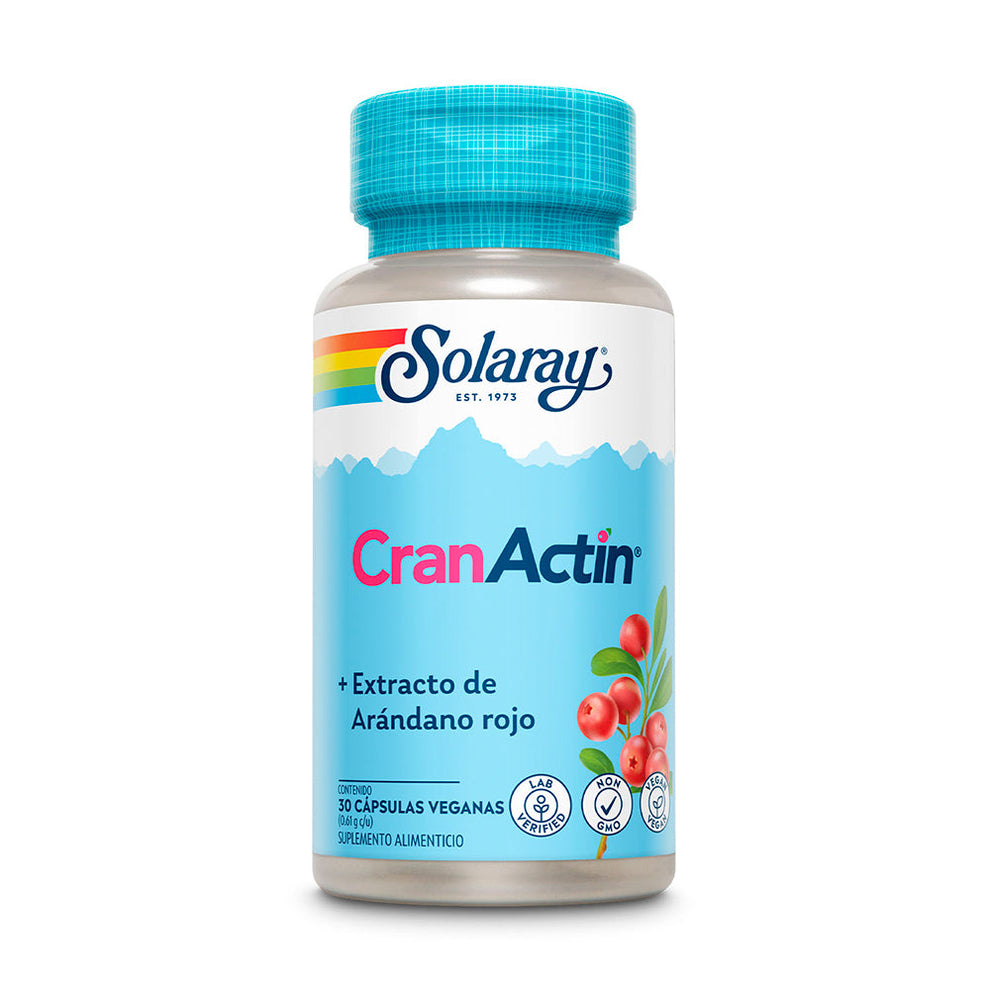 Solaray CranActin 400mg 30 cap – Solaray México